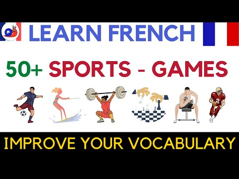 Learn Names of Sports and Games in French with pictures