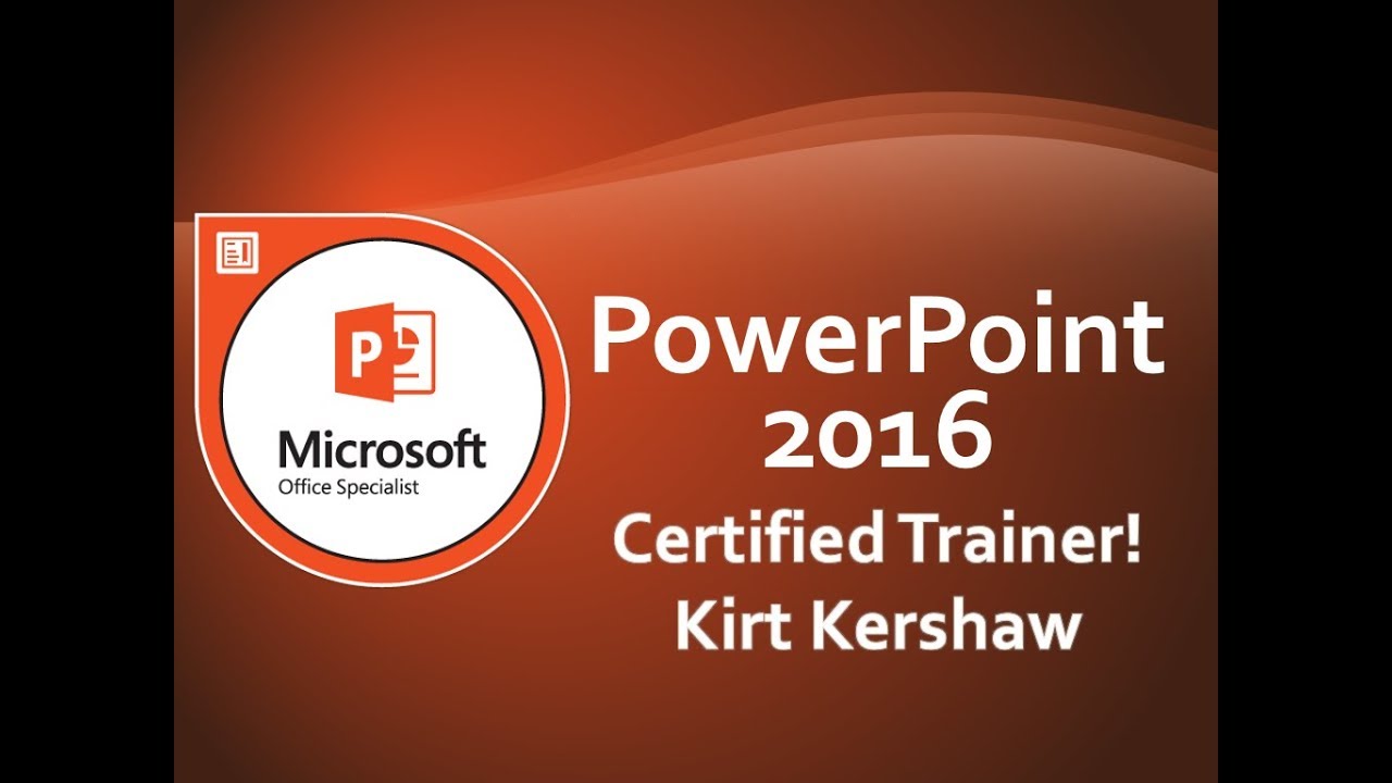 Microsoft PowerPoint 2016: Merge and Compare Presentations