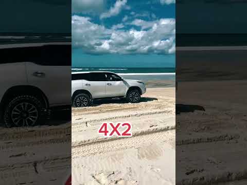 4X2 vs 4x4 Toyota Fortuner #shorts