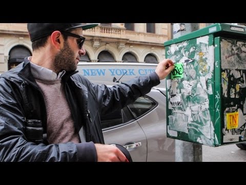 Meet Matt Trumino, Fanatic Graffiti Sticker Collector and Artist