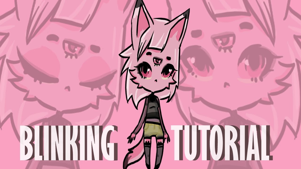 Chibi Blinking Gif [Speedpaint + Tutorial]