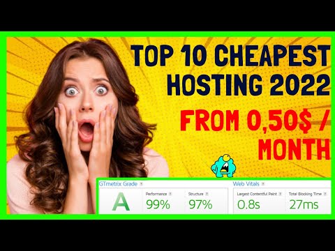 Top 10 Cheapest Hosting 2022 - Cheapest Web Hosting - Website Hosting with Free Domain Name