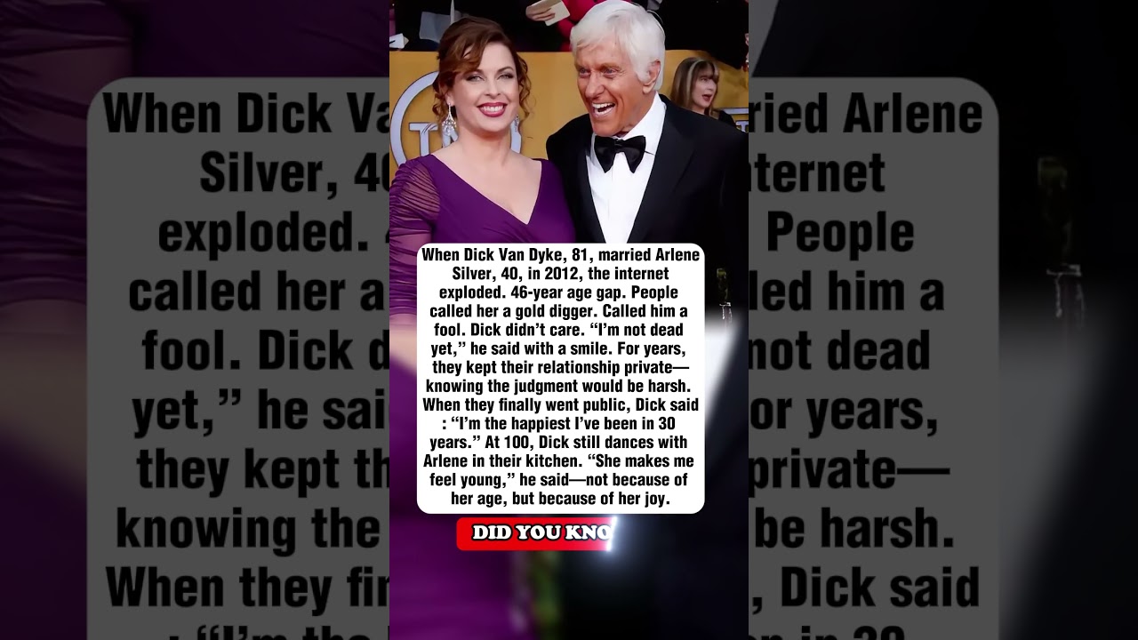 The age gap that shocked the internet—Dick Van Dyke's 50 year marriage secret
