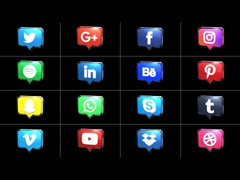 Social Media Icons Pack
