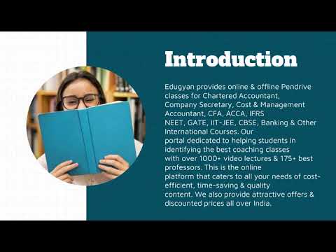 CA Online Google Drive | Pen Drive Classes - Edugyan