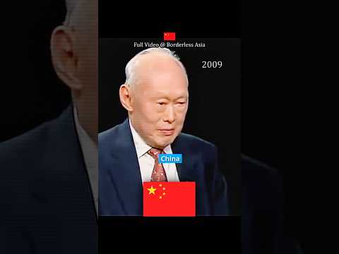 🇨🇳🇺🇸🇮🇳 When Will China Will BEAT The US? | Lee Kuan Yew's Prediction #leekuanyew