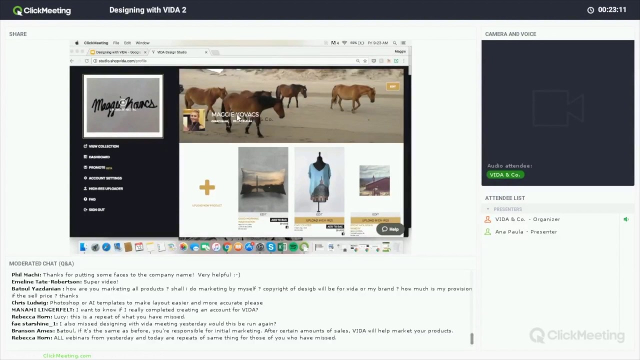VIDA Design Webinar