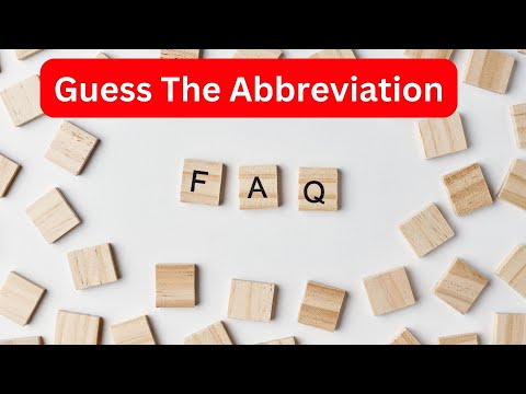Mind-Boggling Abbreviations Quiz: Can You Guess Them All