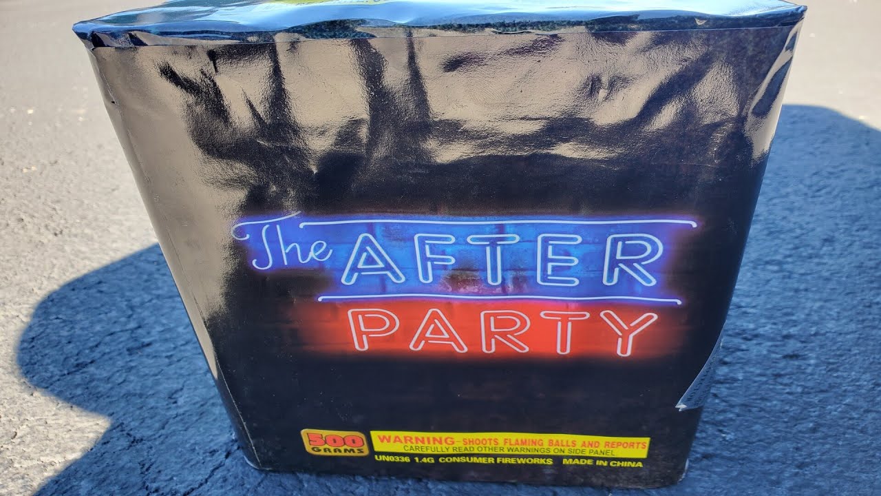 The After Party firework | 25s cake