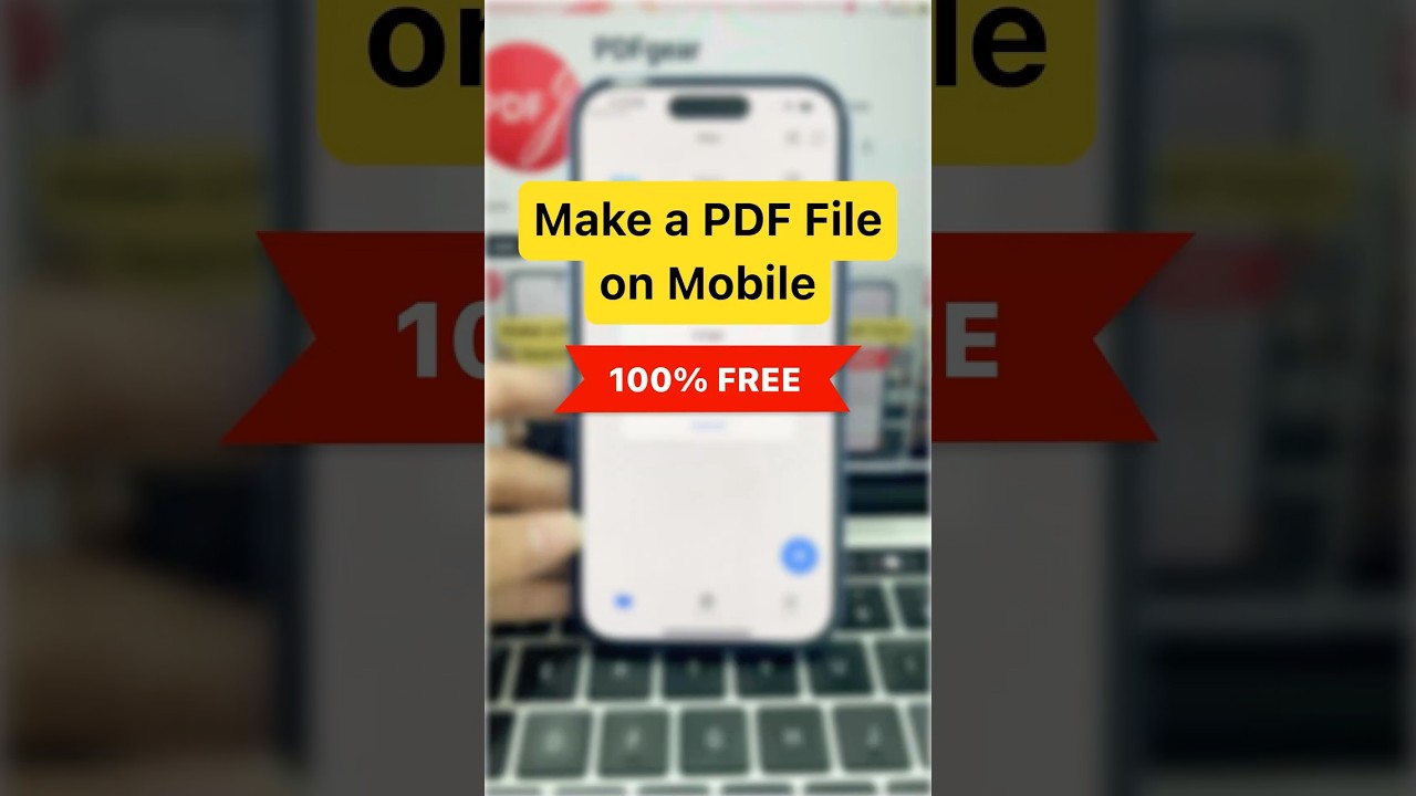 How to Make a PDF File for Free #smartphone
