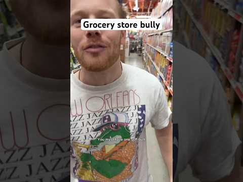 My grocery story has a bully #comedyshorts #funny โโ @natemeeker
