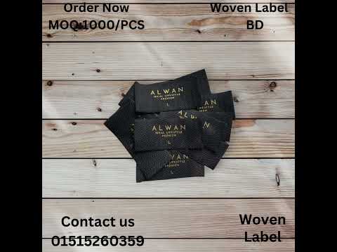 Custom Woven Labels for Clothing | Woven Label | Paper Tag Design | Manufacturing & Printing Guide.