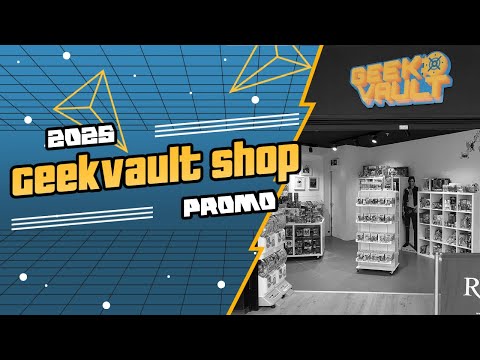 Running our own COLLECTIBLES SHOP! Store Promo 2025 | GeekVault