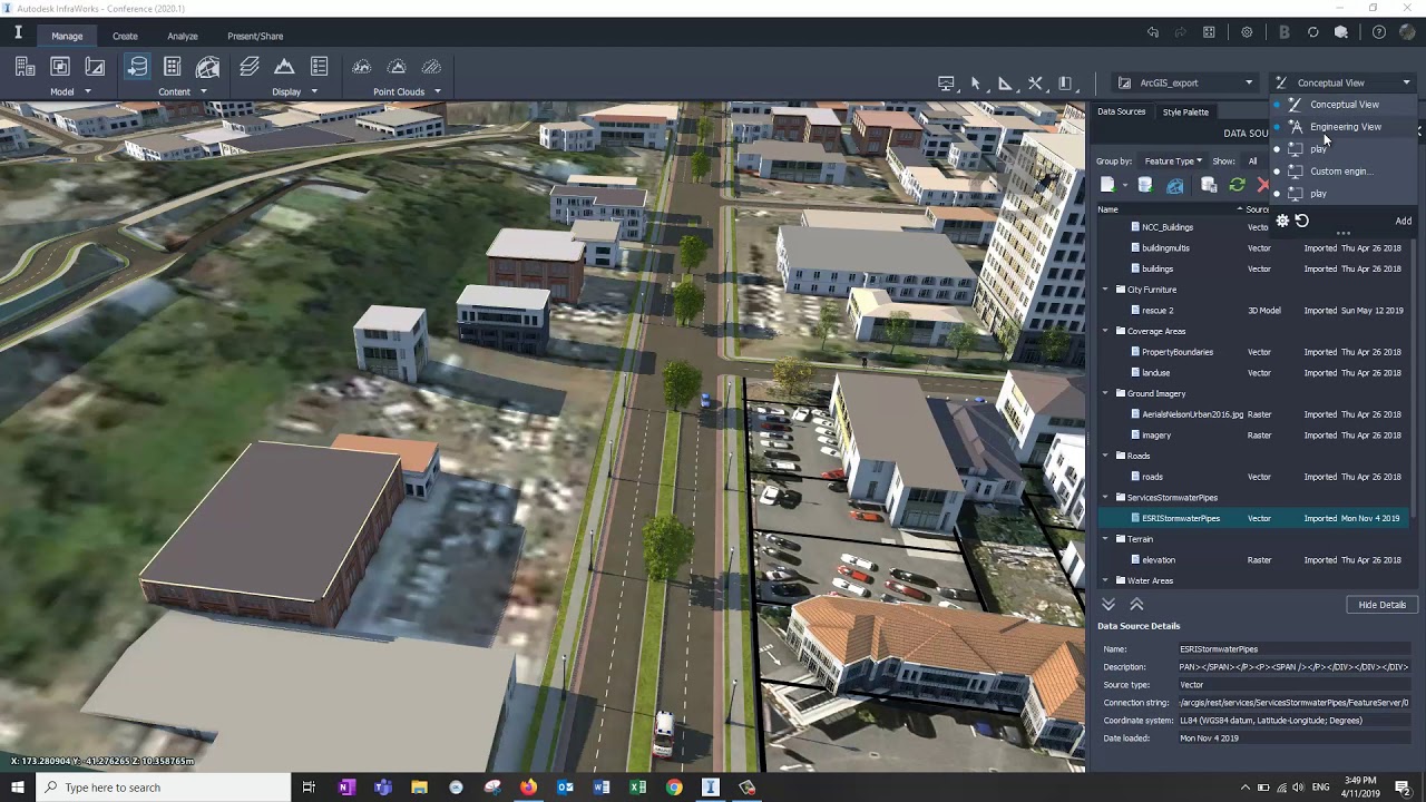 Infraworks 2020
