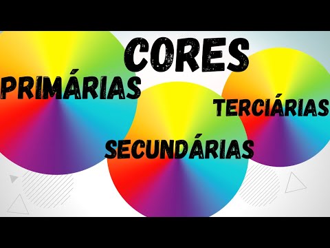 Cores primárias, secundárias e terciárias