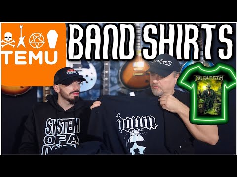 TEMU BAND MERCH REVIEW