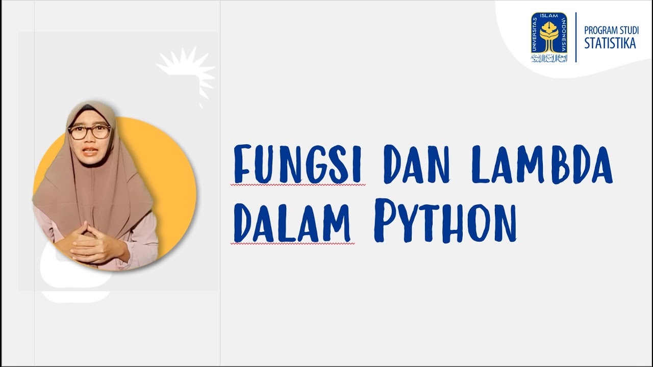 Fungsi dan Lambda Python