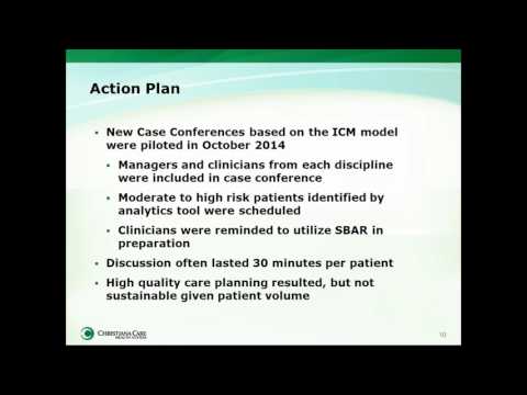 It Takes a Village to Stay at Home - ACH Reduction through Case Conferences