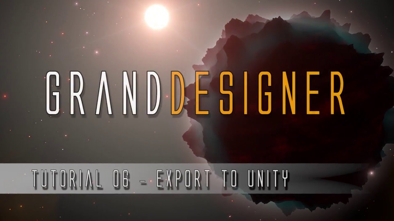 Grand Designer tutorial #06 - Export to unity