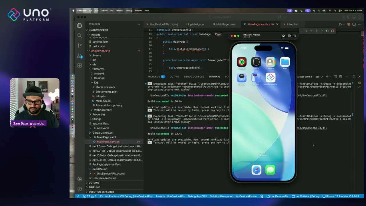 Cross-Platform Device APIs with Uno Platform