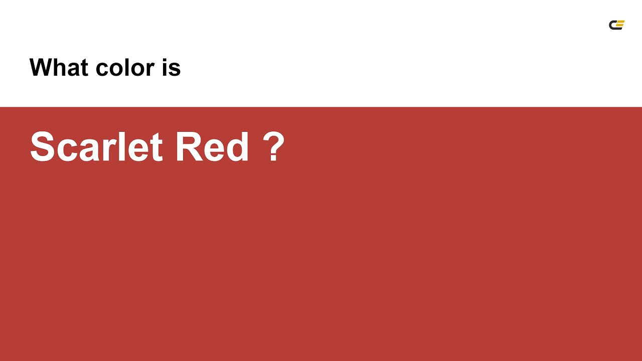 Scarlet Red color #b63e36 hex color - Red color - Cool color b63e36