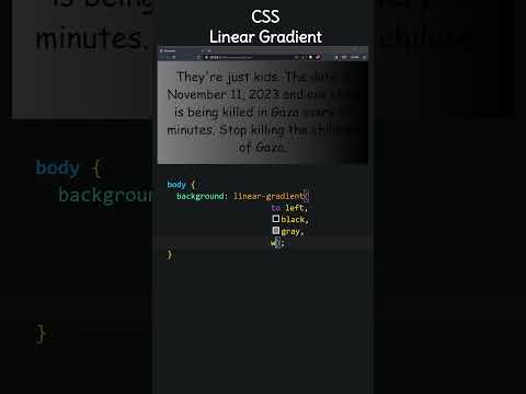 CSS Linear Gradient