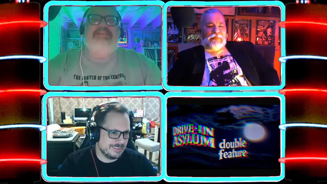 DRIVE-IN ASYLUM *double feature* -first segment - 2-28-26