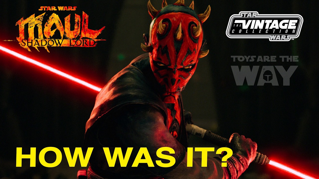 HOW WAS IT? Maul Shadow Lord Final Review & Action Figure Collecting! Vintage Collection
