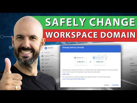 Change Primary Domain in Google Workspace Without Problems