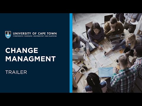 UCT Change Management Online Short Course | Trailer
