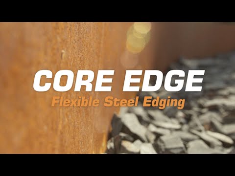 CORE EDGE Flexible Steel Lawn Edging - The BEST Garden Edging for 2025!