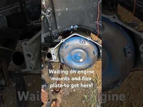 1985 Chevy Suburban LS Swap waiting on engine mounts and flex plate kit. Then dropping in the LS