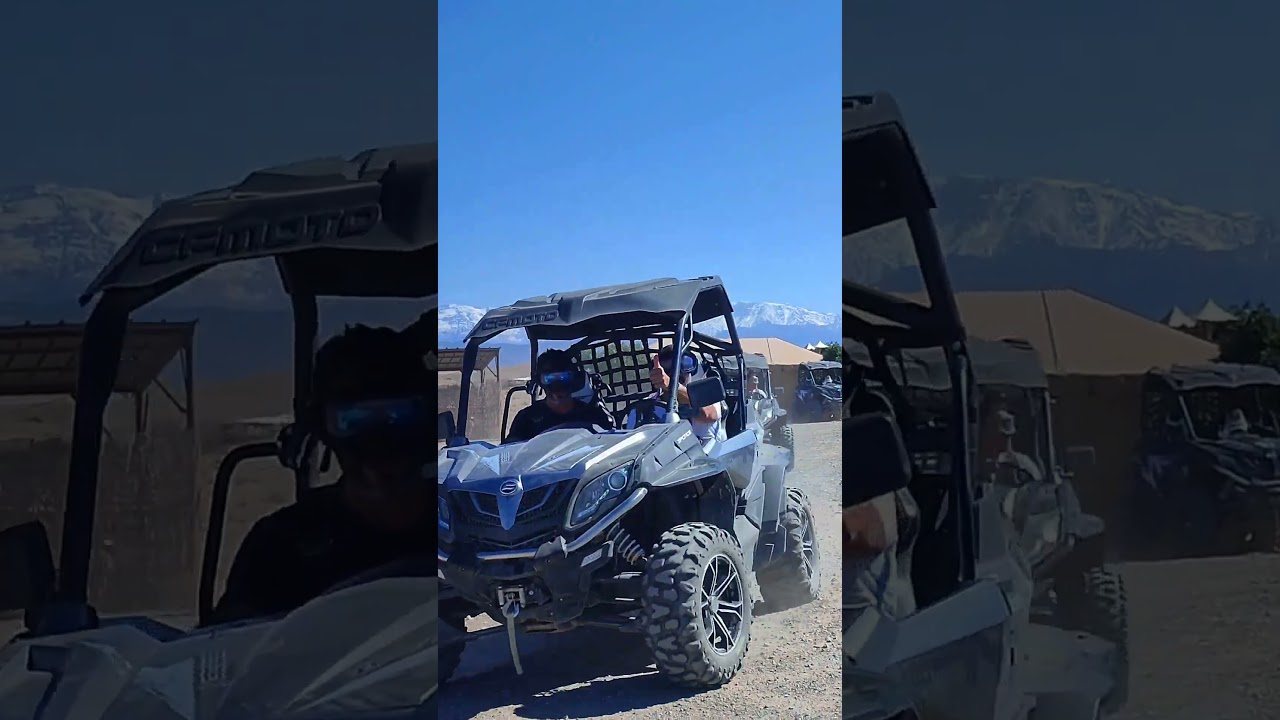 Tour Buggy Excursion in the Desert Agafay in Marrakech #quad #activity #adventuretravel #backpacking
