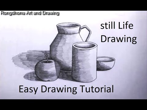How to Draw Still Life Video Lecture - Complete Drawing Course: Learn to Draw - Class 6