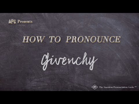How to Pronounce Givenchy (Real Life Examples!)