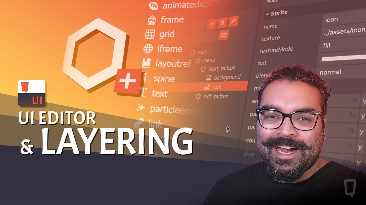 UI Editor Tutorial: Layering