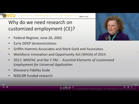 The Essential Elements of Customized Employment