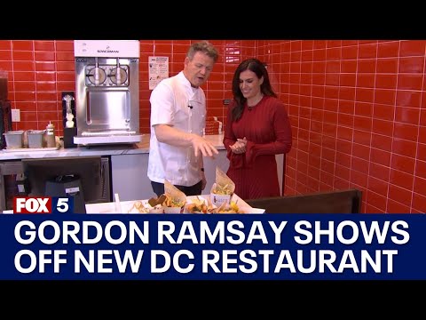 Gordon Ramsay shows us around his new DC restaurant | FOX 5 DC