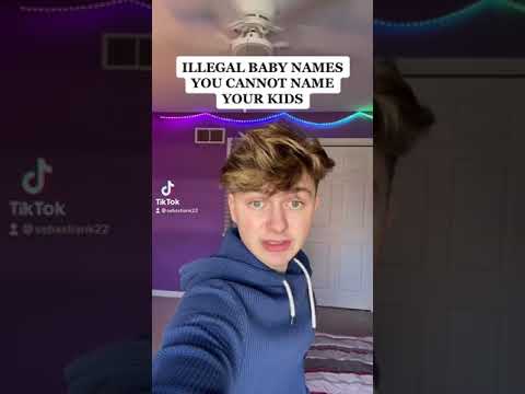 Illegal Names You CANNOT Name Your Kids #Shorts