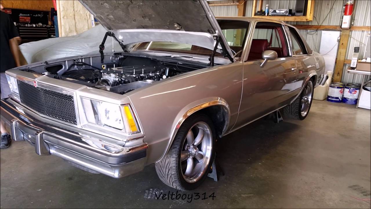 First Start - 1978 Malibu with Z-06 Supercharged LT4 Crate Engine ...