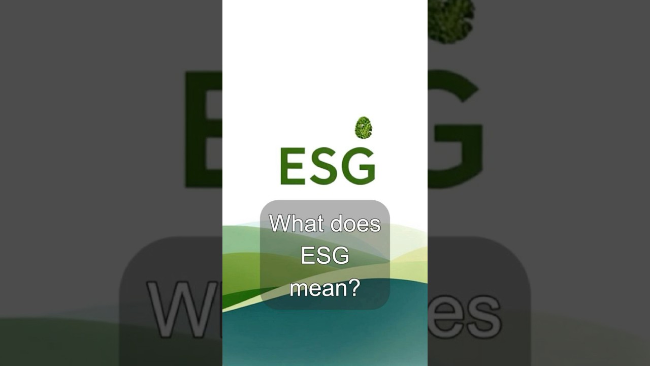 What does ESG mean? 🌍 The acronym that’s changing business
