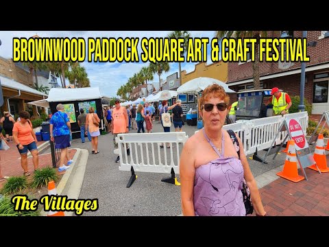 The Villages🌻Art & Craft Festival Brownwood Paddock Square