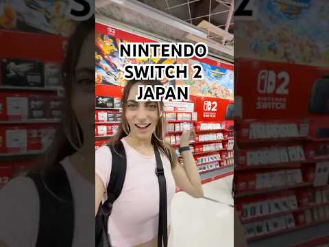 Getting a Nintendo Switch 2 in Japan was a whole process 😮‍💨 #nintendoswitch2 #nintendo #japan