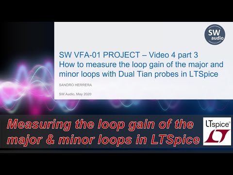 4.3. Measuring amplifier major & minor loop gains in LTSpice - Audio Amplifier Design Fundamentals