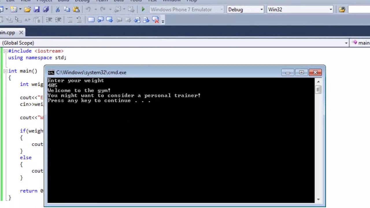 Lesson 3:  Control Structures