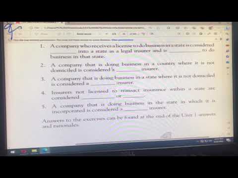 INSURRERS DOMECILE IN ENGLISH 2023 (USA)