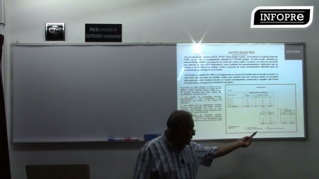 INFOPRE - Modificación y rectificación de predios rurales