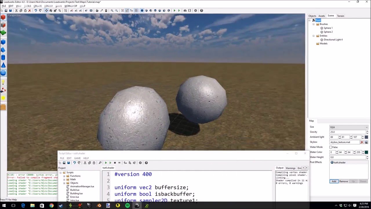 GLSL Shader Tutorial 4: Intro to Postprocessing