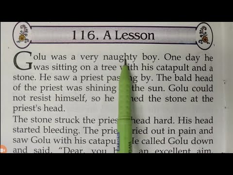 English Story with Hindi Translation | English reading Practice Short Story | Vocabulary