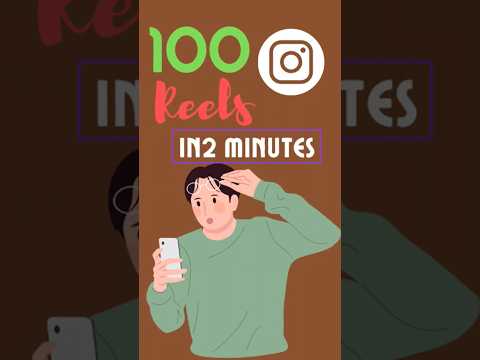 How to create 100 Instagram Reels in 2 Minutes #chatgpt #canva